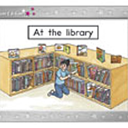 At the Library (Rigby PM Starters) by Annette Smith | LibraryThing