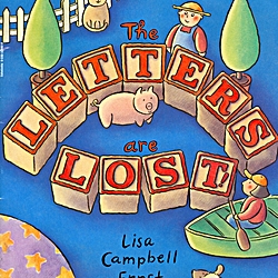 The Letters Are Lost! by Lisa Campbell Ernst | LibraryThing