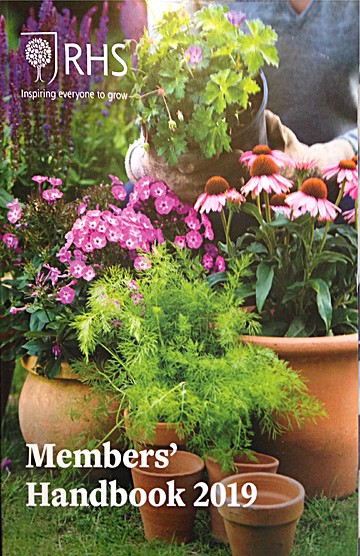 RHS members' handbook : 2019 by Royal Horticultural Society | LibraryThing