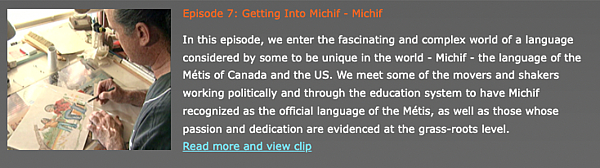 Finding our talk- Episode 7 - Getting into Michif | Métis Library | TinyCat